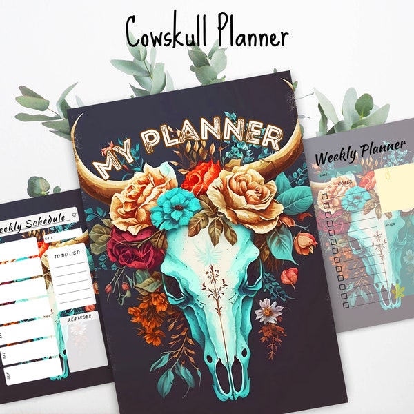 Western Planner - Etsy