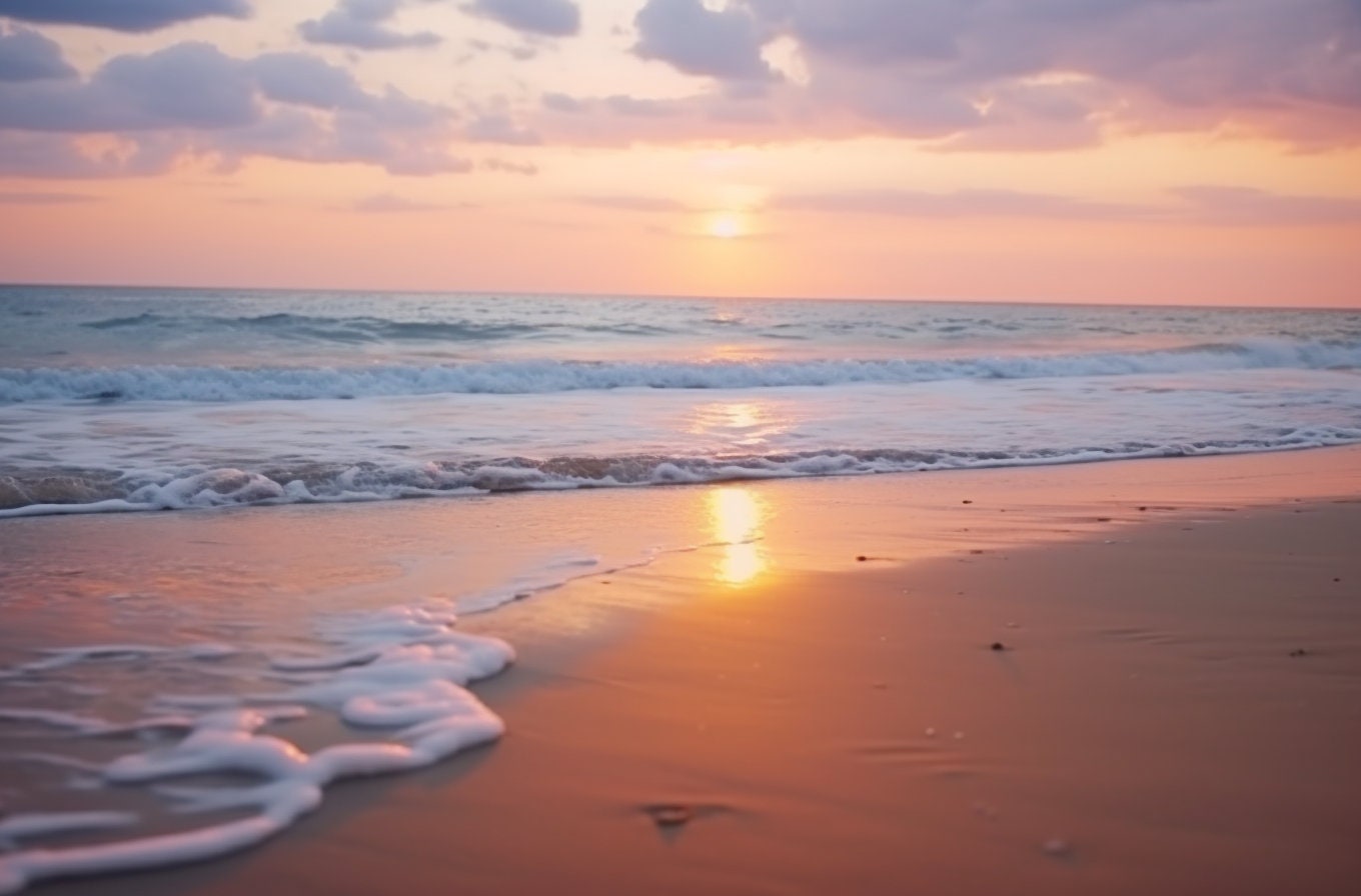 30 High-res PNG Backdrops: Sunset Beach, Light, Ray, Bokeh, Dusk ...