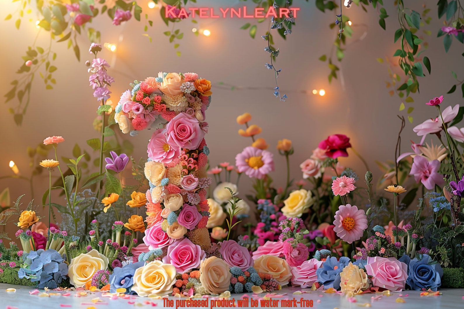 6 First Birthday Cake Smash Digital Backdrops for Cakesmash Composite ...