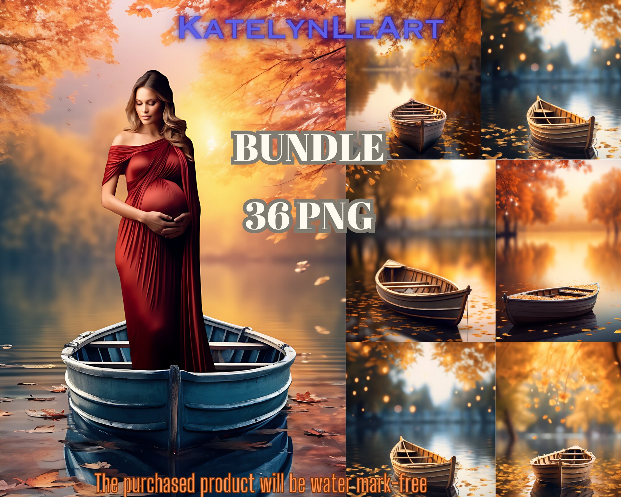 36 High-res Pngs: Romantic Boat Backdrops, Scenic Overlays, and Dreamy ...