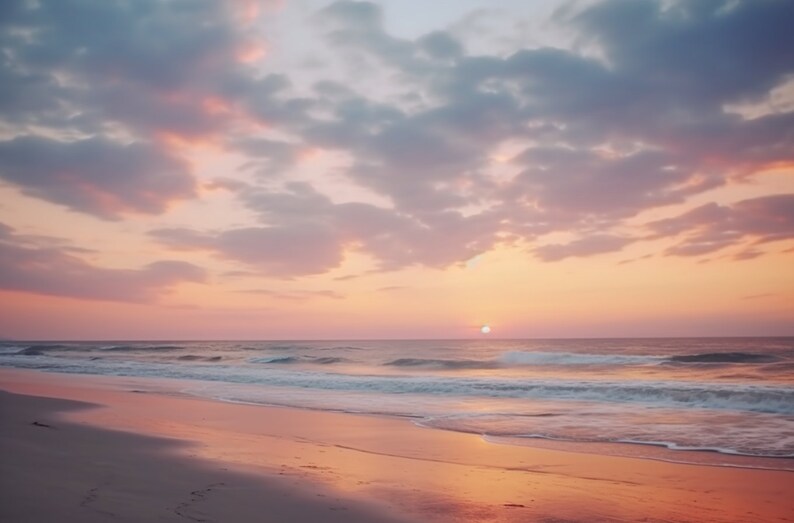 30 High-res PNG Backdrops: Sunset Beach, Light, Ray, Bokeh, Dusk ...