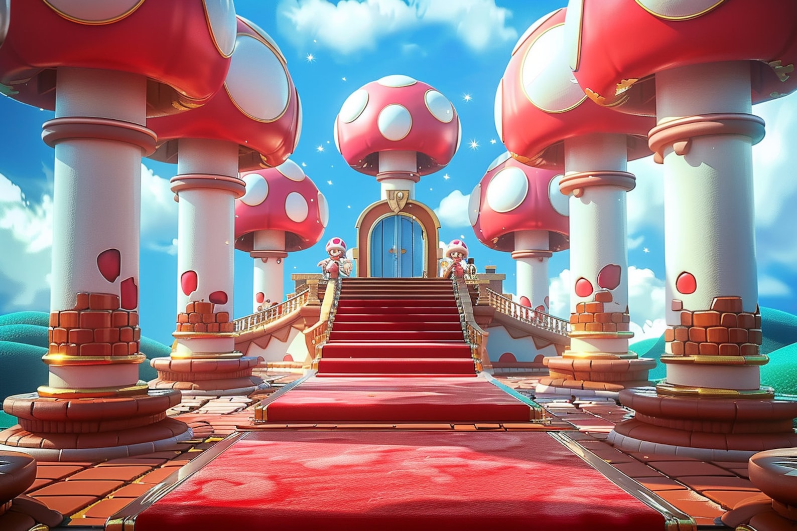 33 Super Mario Backdrop | Digital Download | Kids and Toddler Backdrops ...