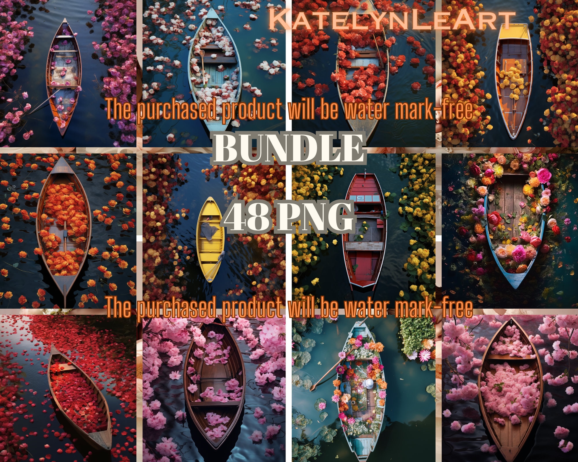 48 Beautiful Floral Boat Backdrops: Maternity Overlays, Studio Textures ...