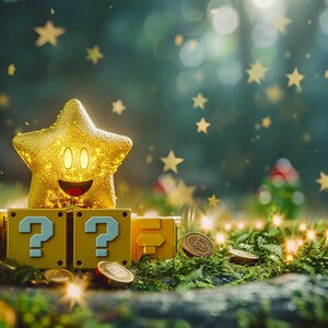 33 Super Mario Backdrop | Digital Download | Kids and Toddler Backdrops ...