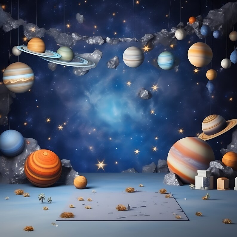 50 High-resolution Png Files - 3D Space and Galaxy Theme Studio ...