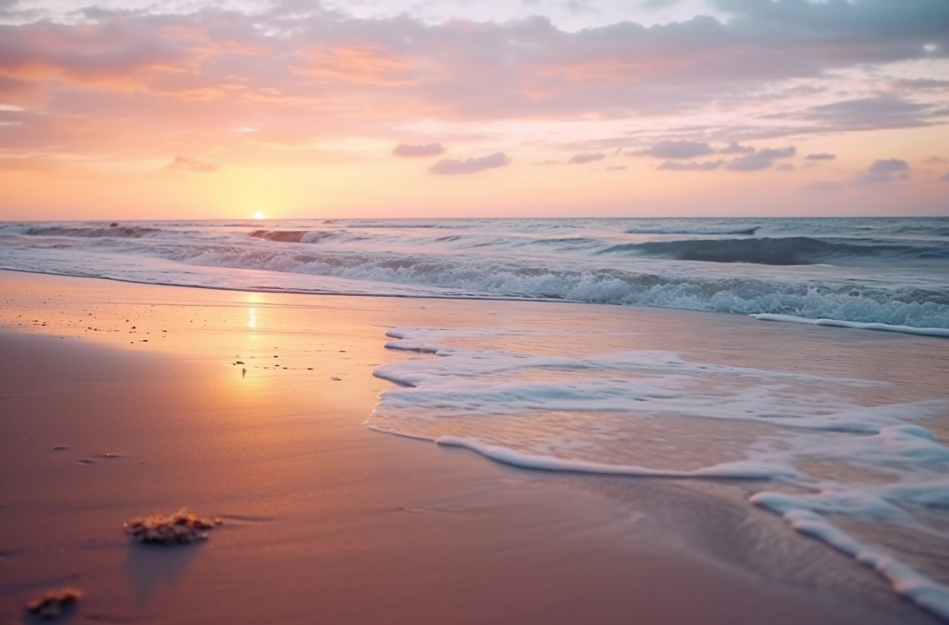 30 High-res PNG Backdrops: Sunset Beach, Light, Ray, Bokeh, Dusk ...