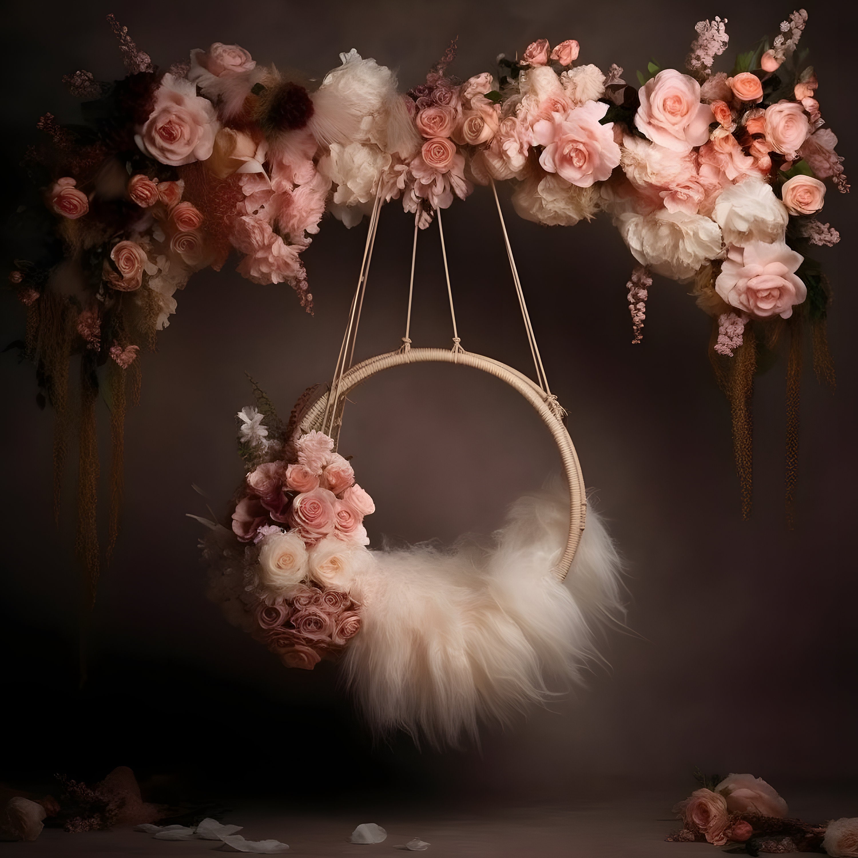 35 High-resolution Digital Backdrops in PNG Captivating Newborn Digital ...