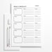 Minimalist Daily Goal Tracker Make Better Habits Digital Download - Etsy