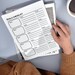 Minimalist Daily Goal Tracker Make Better Habits Digital Download - Etsy