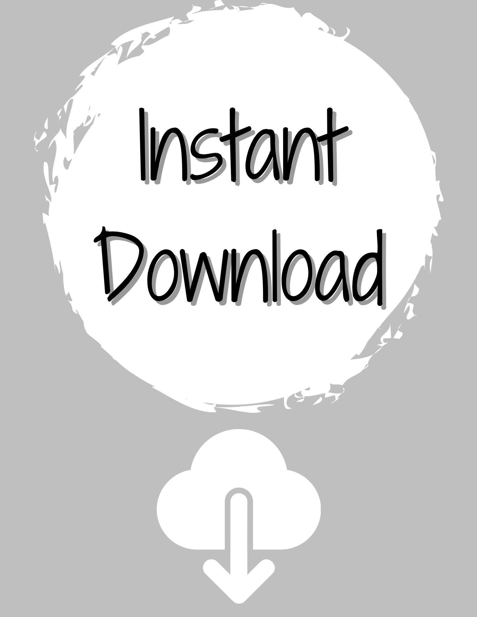 Minimalist Daily Goal Tracker Make Better Habits Digital Download - Etsy