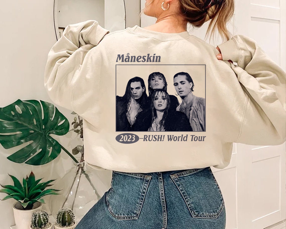 Maneskin PNG, Rock Band PNG, Vintage 2023 Maneskin Rush, Maneskin Fan ...