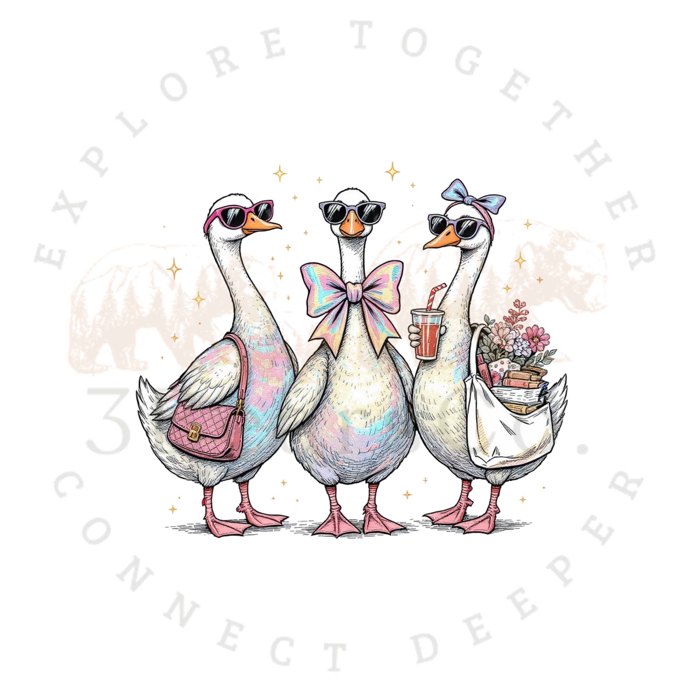 Funny Animal PNG, Preppy Goose Sublimation Design (digital Download) - Etsy