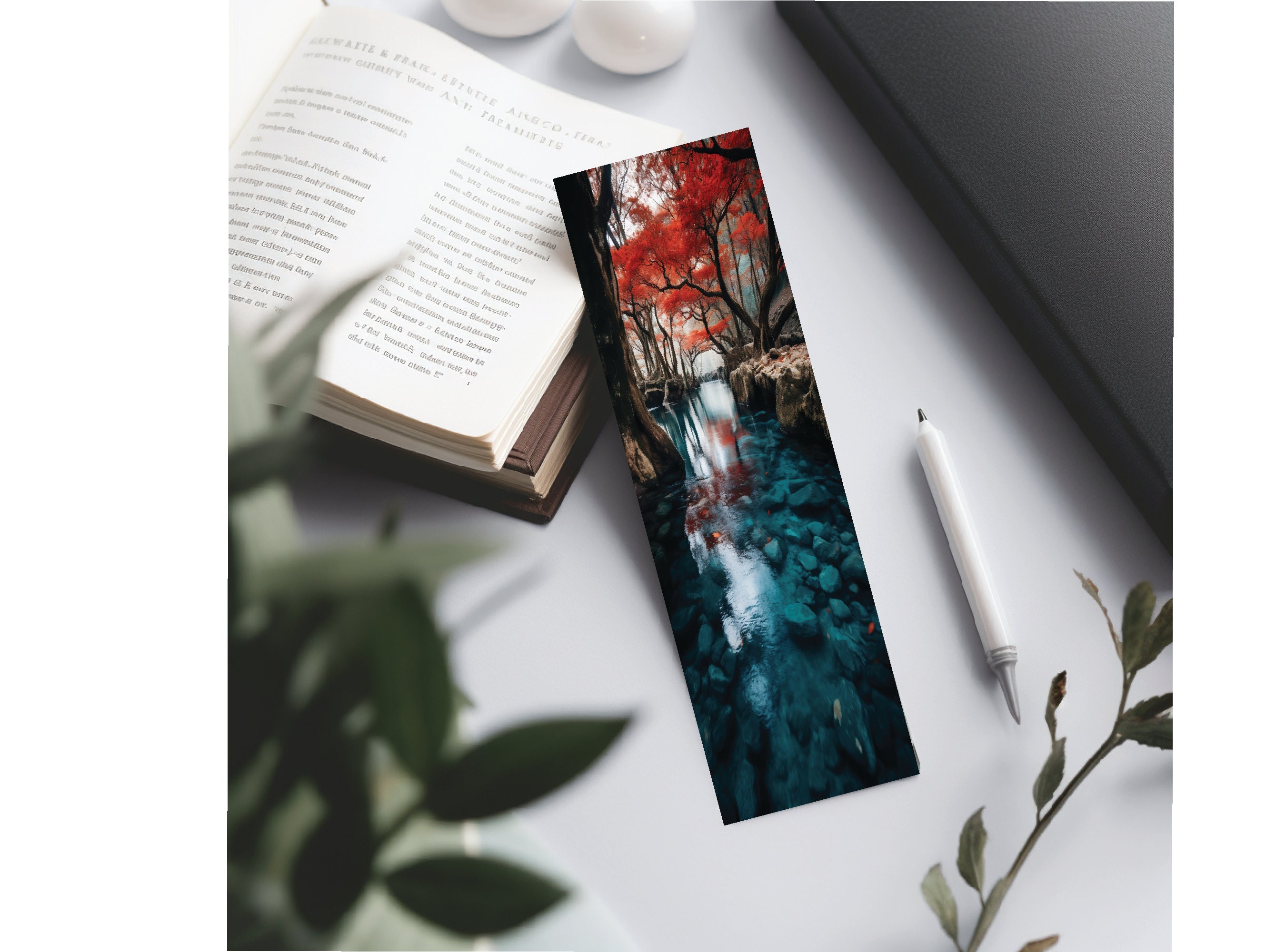 Printable Bookmark Digital Download Mountain Bookmark Sheet - Etsy