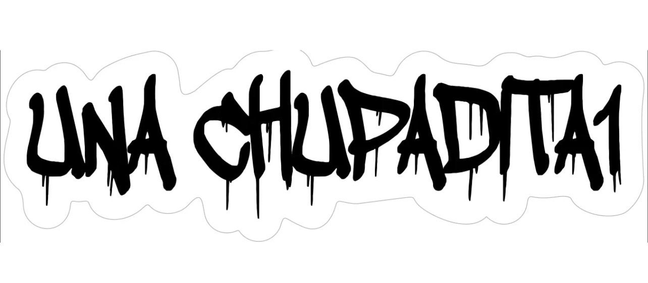 UNA CHUPADITA DECAL - Etsy