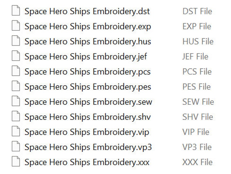 Space Hero Ships Pantograph for Quilting or Embroidery Machines - Etsy