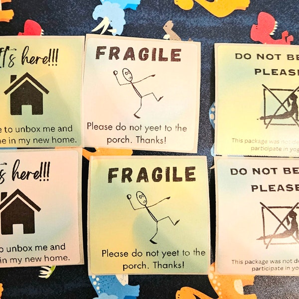 Funny Package Labels - Etsy