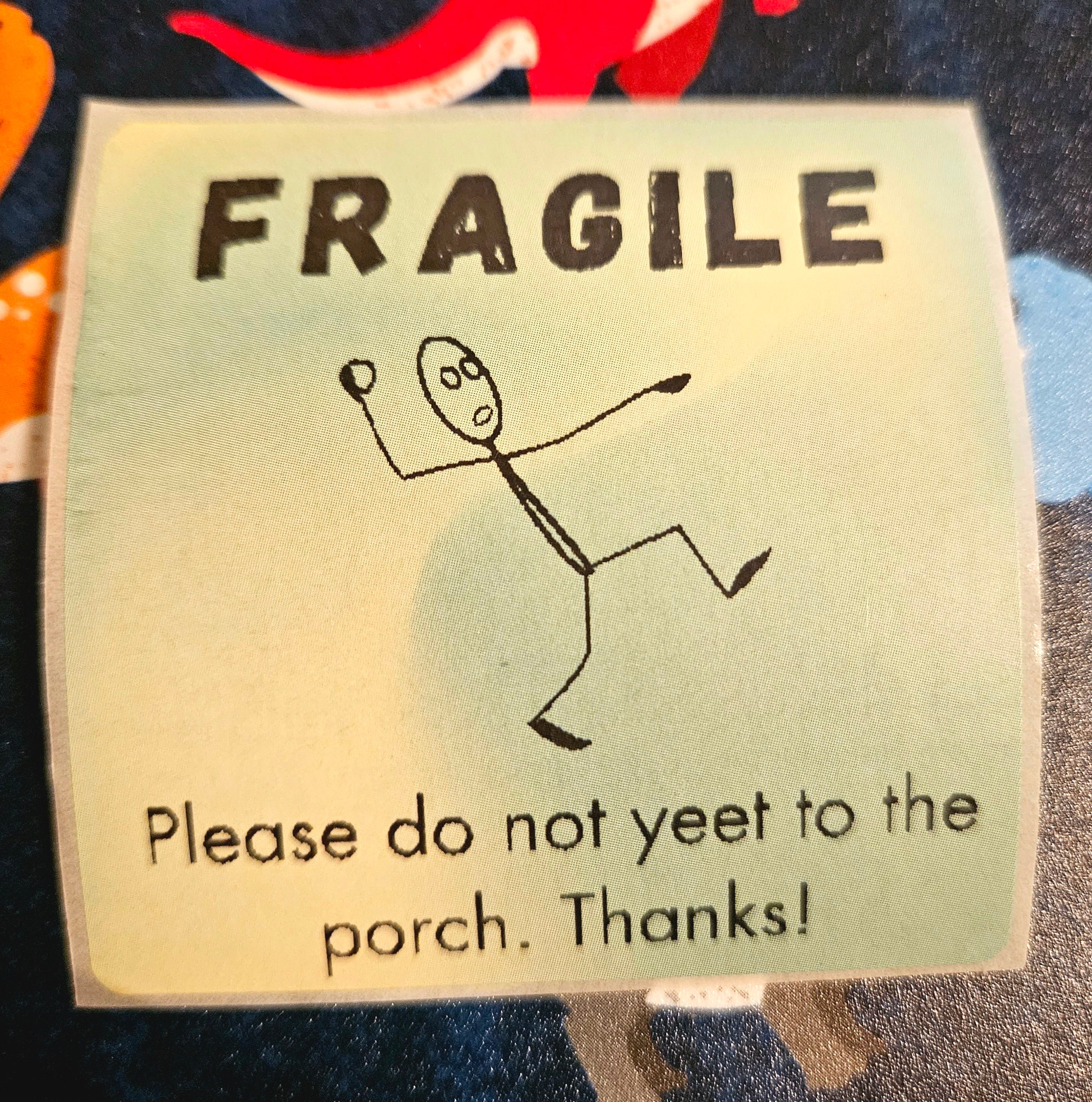 Funny Package Labels Stickers - Set of 10 - Etsy