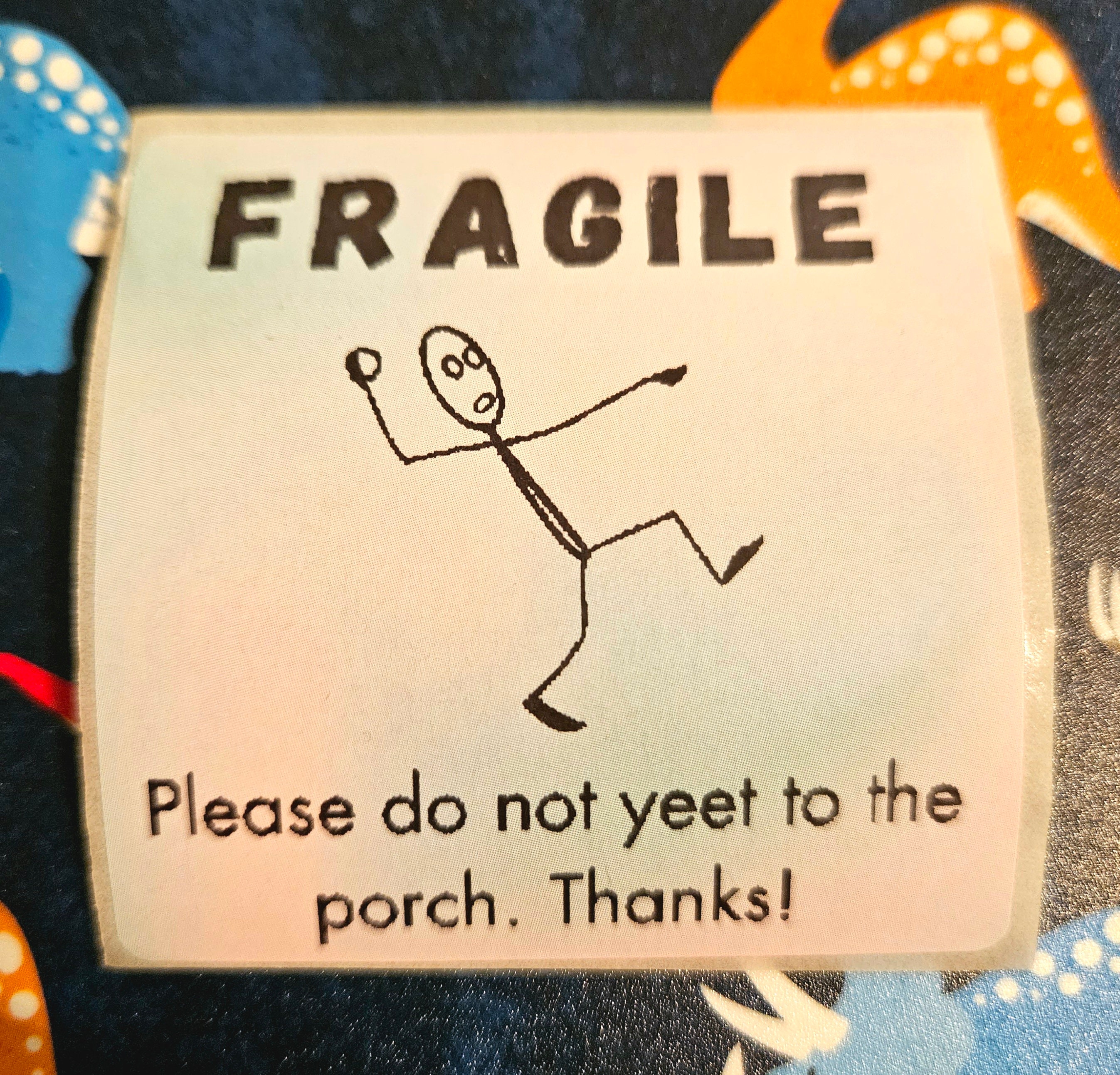 Funny Package Labels Stickers - Set of 10 - Etsy