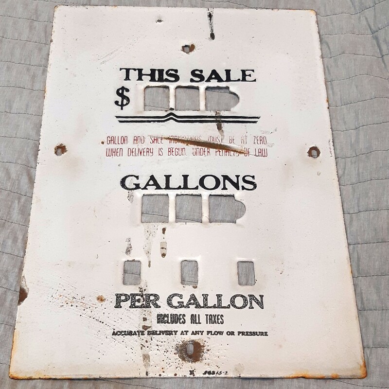 Vintage Gas Pumps - Etsy