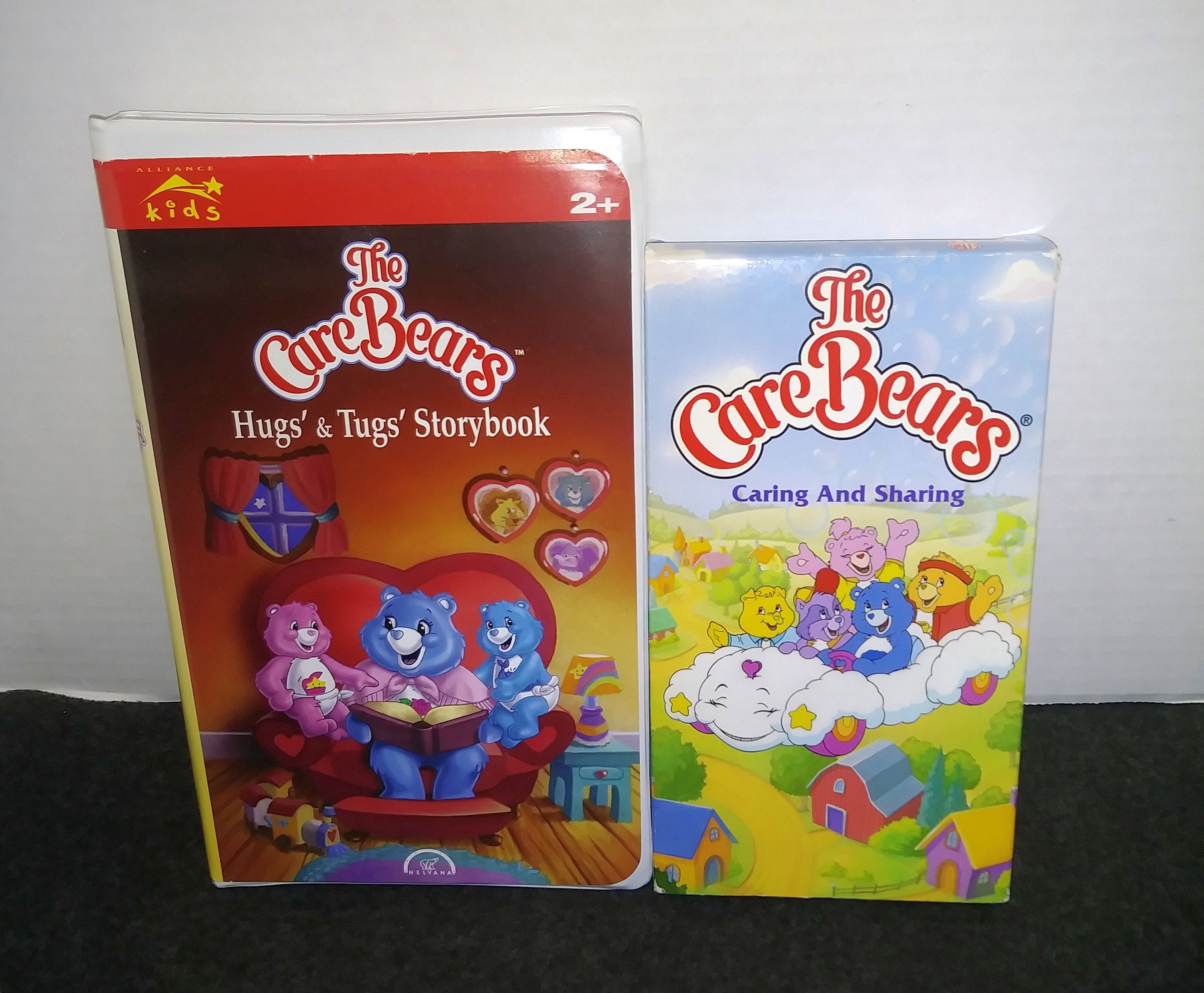 Vintage Lot of 2 RARE Care Bears VHS Tapes Hugs and Tugs Storybook - Etsy