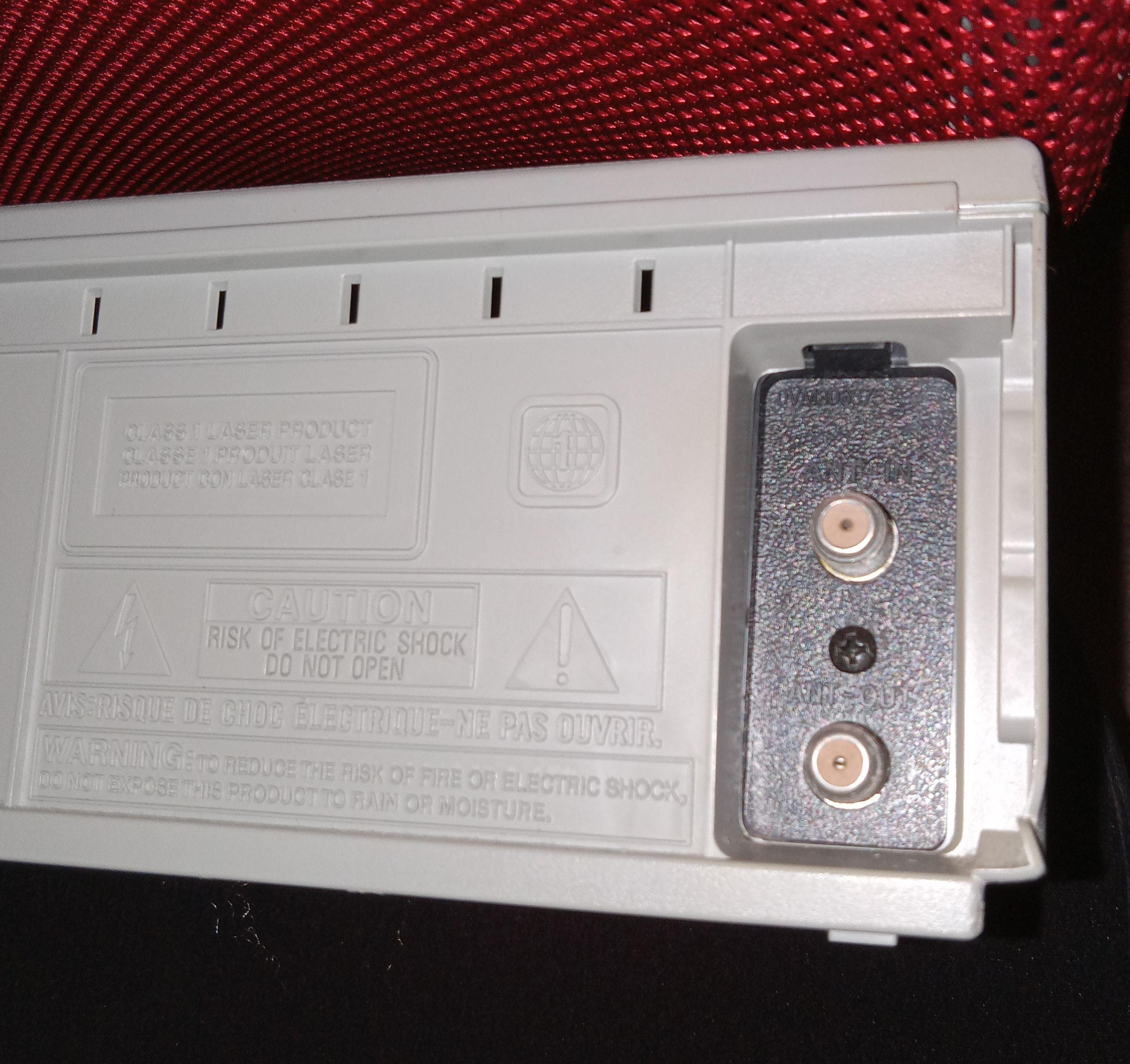 SV2000 CSV205DT Vhs Recorder/dvd Player VCR Combo W/ Remote - Etsy