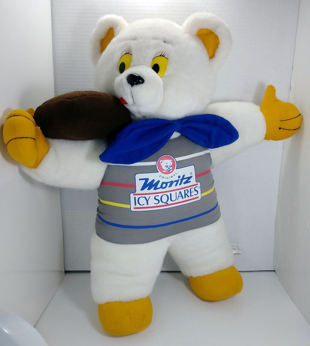 Vintage Moritz Icy Squares Chocolate 20 Plush Bear Mascot Promotional ...