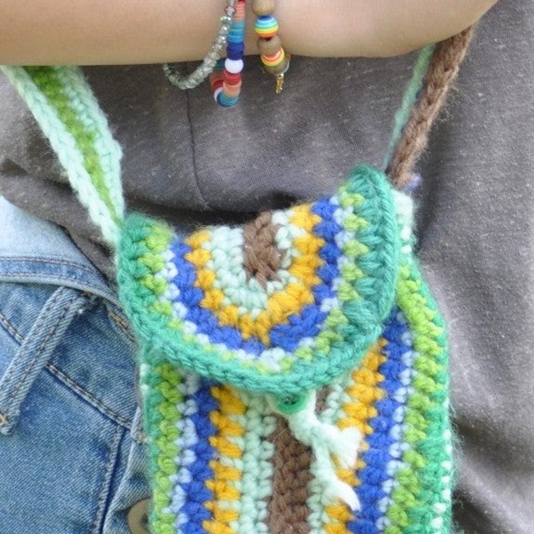 Handmade Mini Crochet Bag Crochet Bag Mini Bag - Etsy