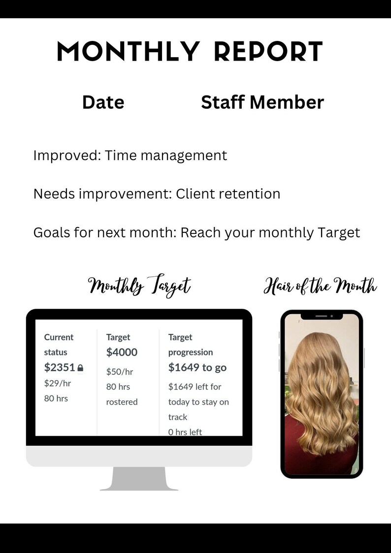 Staff Monthly Report - Etsy