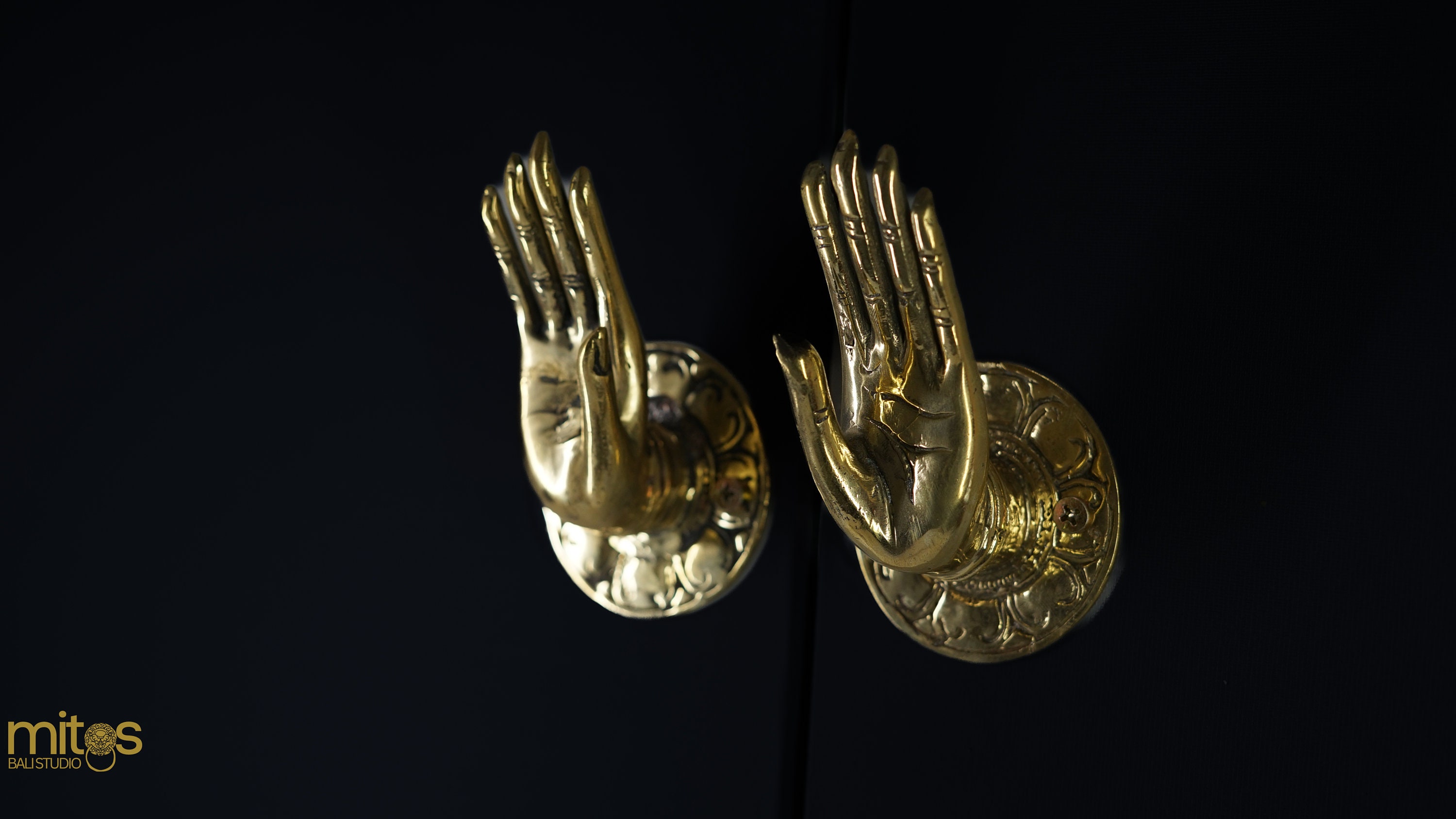 Unique Pair Gold Hand Clothes Hook, Halloween Gift, Mudra Hand Pose ...