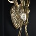 Solid Brass Gold Door Knocker Lamb Sheep Goat Design, Animal Door Decor ...