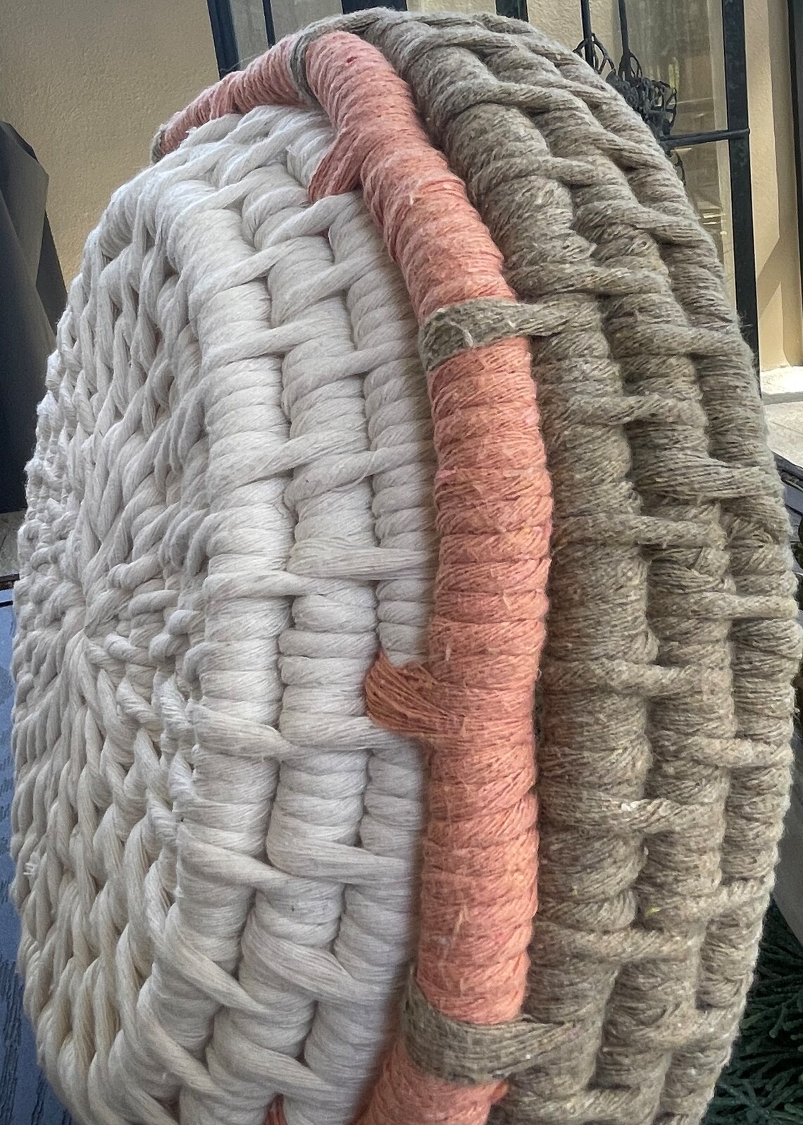 Handmade Round Macrame Platter - Etsy