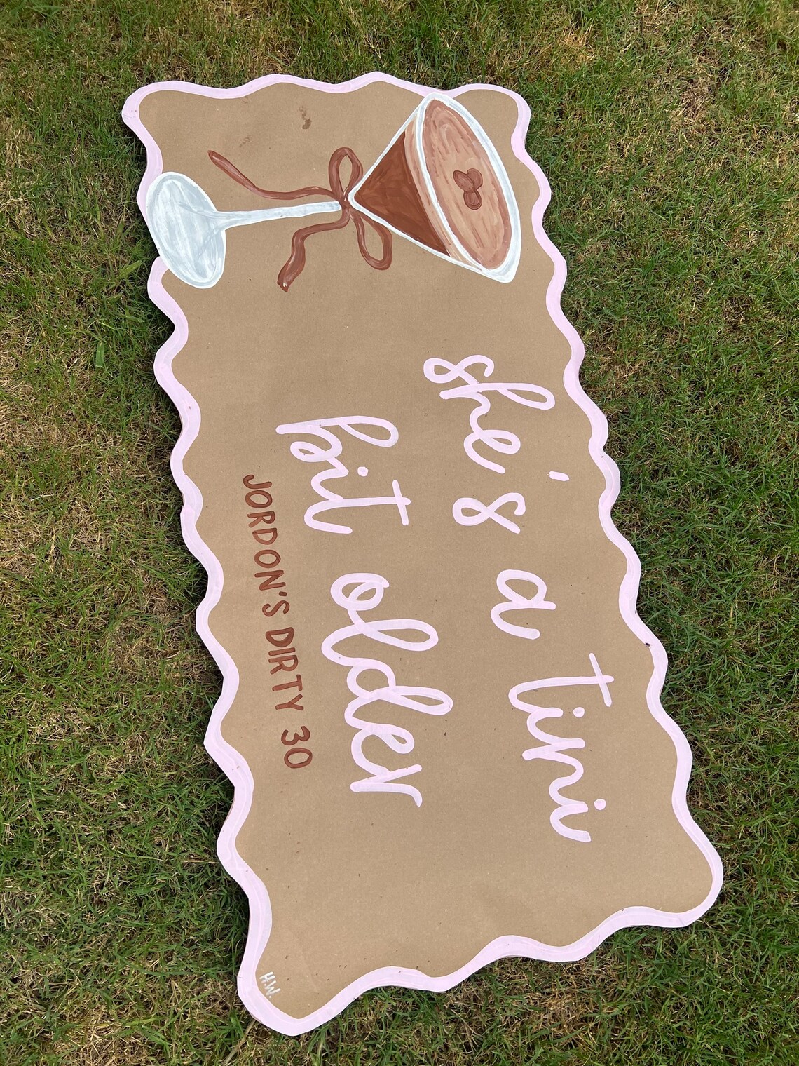 She’s a Tini Bit Older Painted Banner - Etsy
