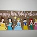 Princess Birthday Hand Painted Banner - Etsy