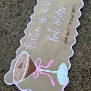 She’s a Tini Bit Older Painted Banner - Etsy