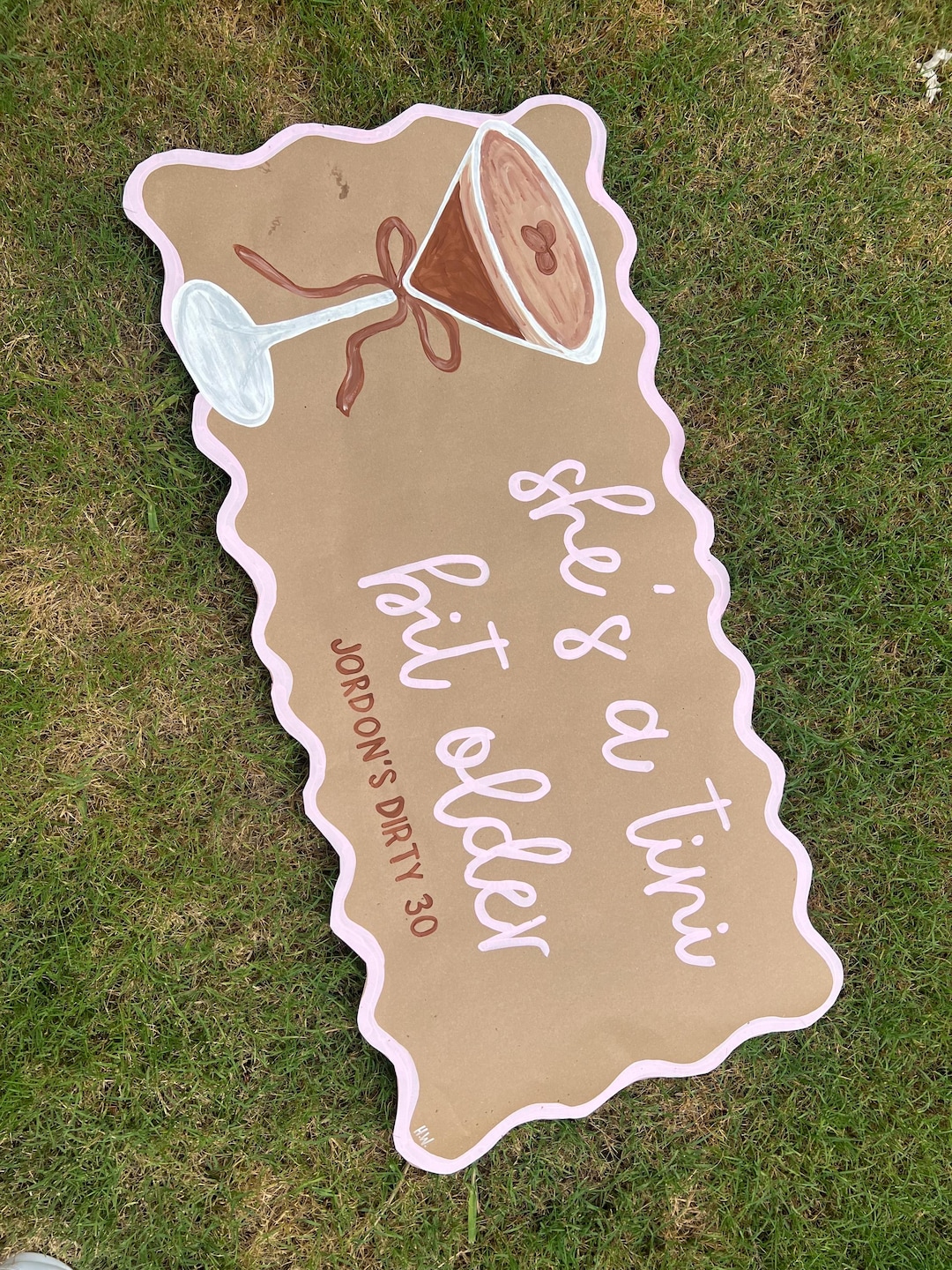 She’s a Tini Bit Older Painted Banner - Etsy