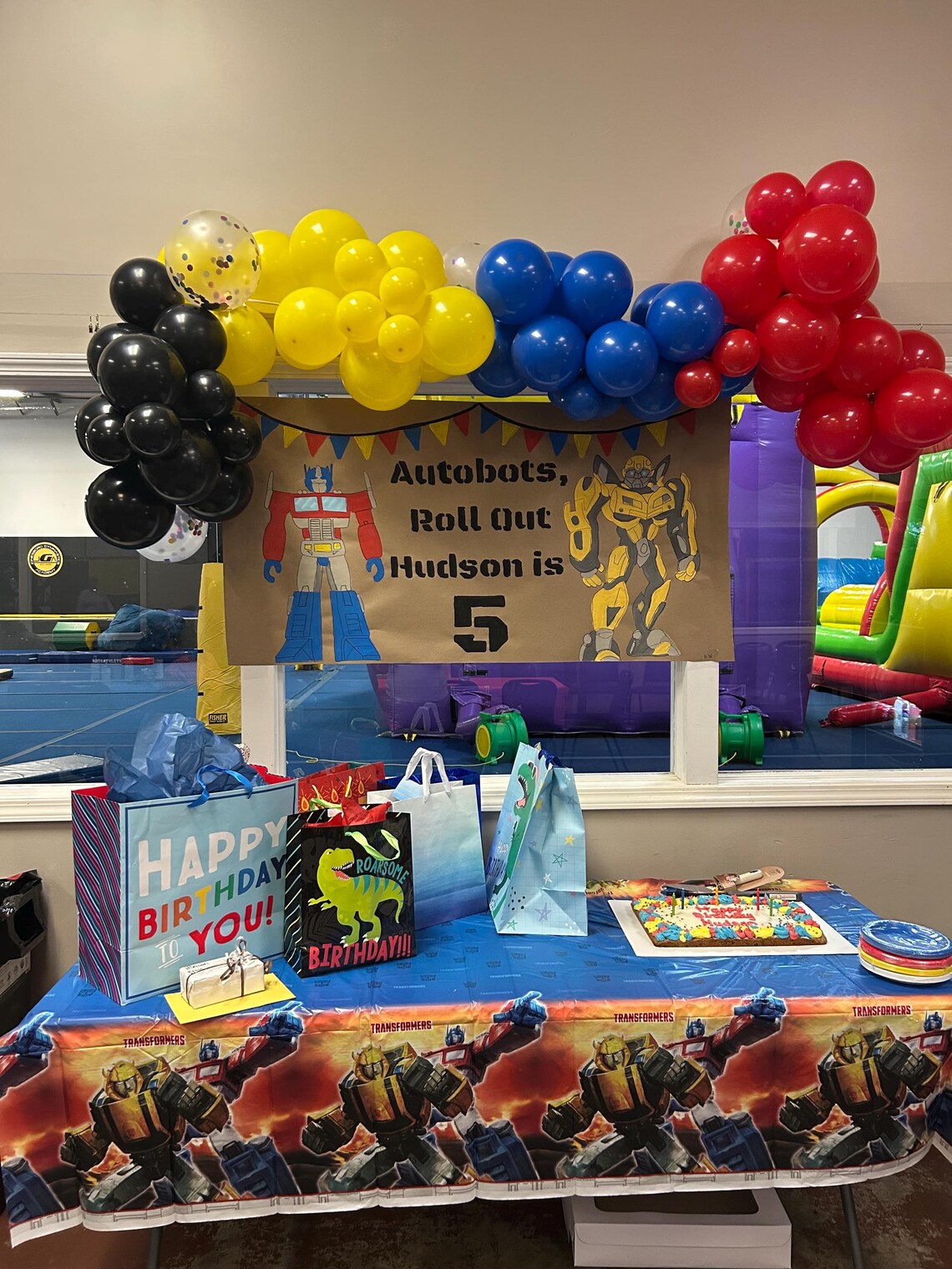 Transformers Autobots Roll Out Hand Painted Birthday Banner - Etsy