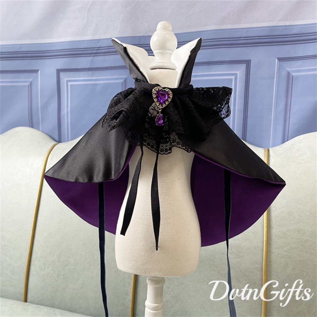 Pet Halloween Cape Evil Queen Cape Cosplay Witch Cape - Etsy