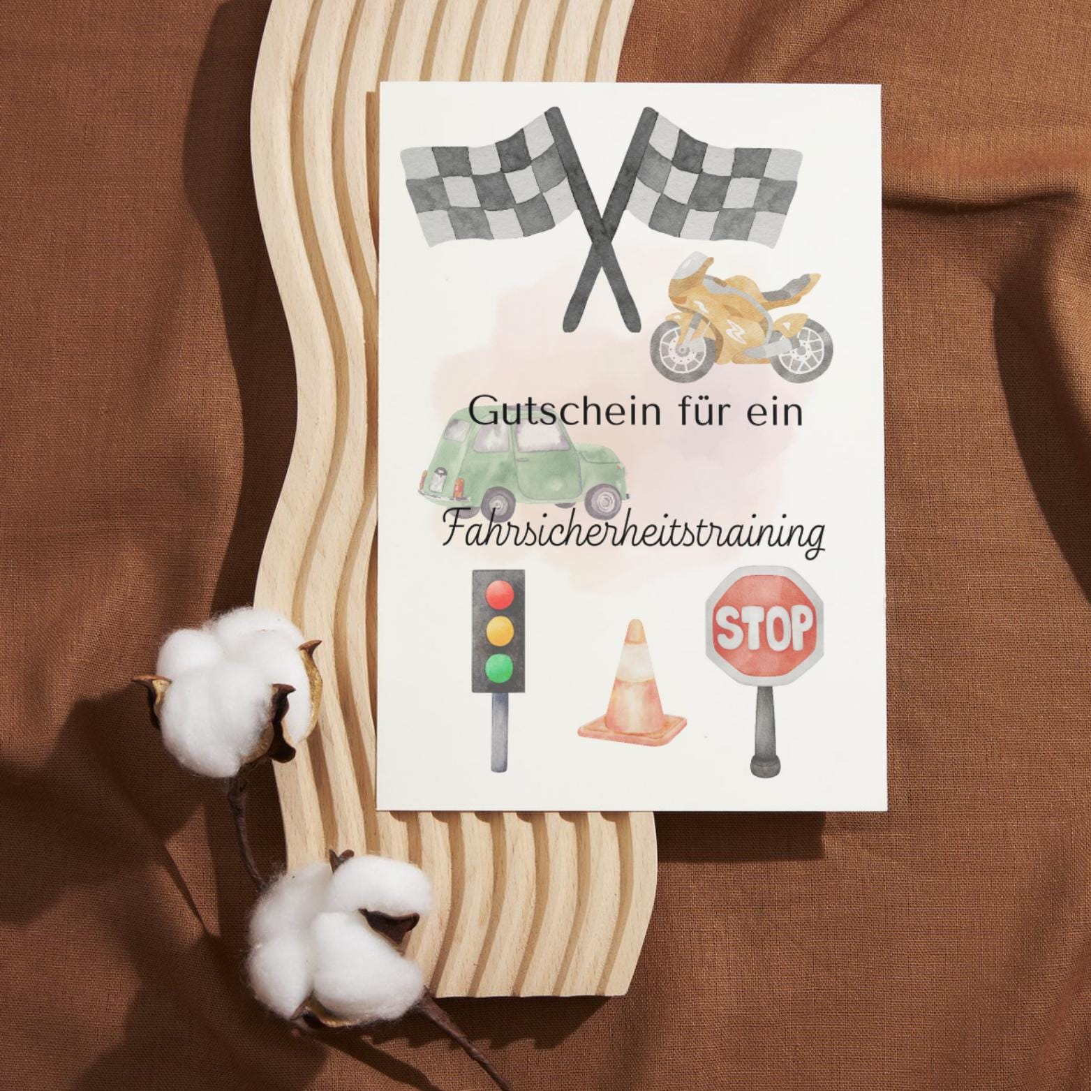 Digital Voucher for a Driver Safety Training | Last Minute Gift for ...