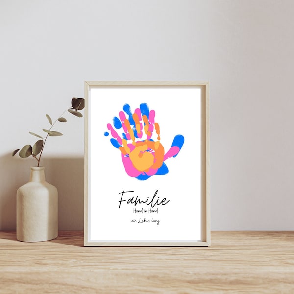 Family Handprint - Etsy