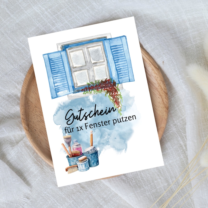 Fenster karte - Etsy.de