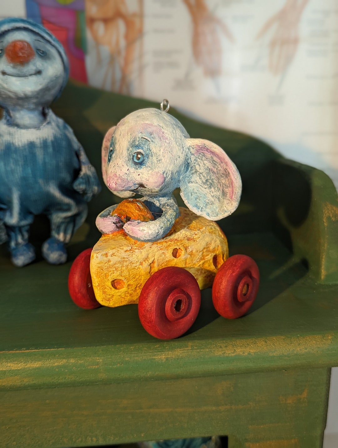 Riding a Cheese Car - Etsy