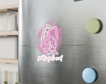 Pretty Girls Read Books Vinyl Decal Sticker - Etsy