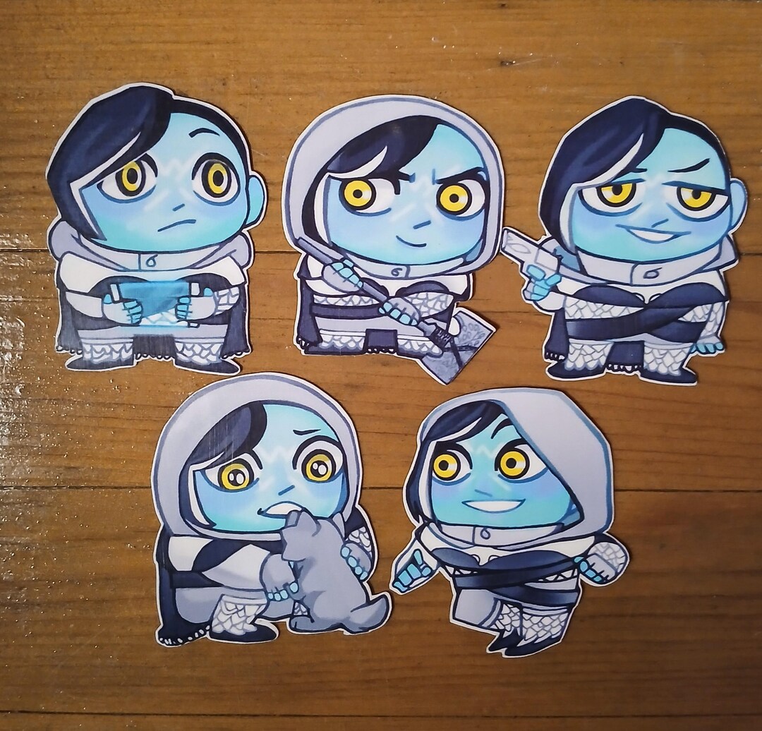 Destiny - the Crow Sticker Set - Etsy