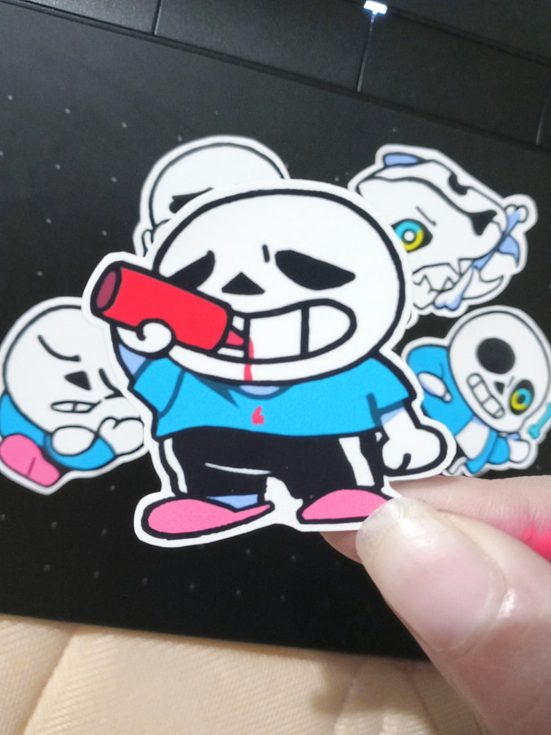 Sans Sticker Set - Etsy