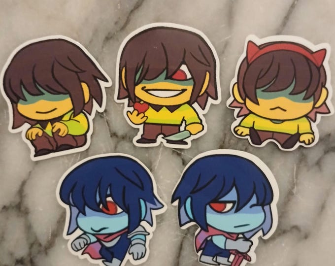 DELTARUNE 2" Holographic Stickers - Etsy