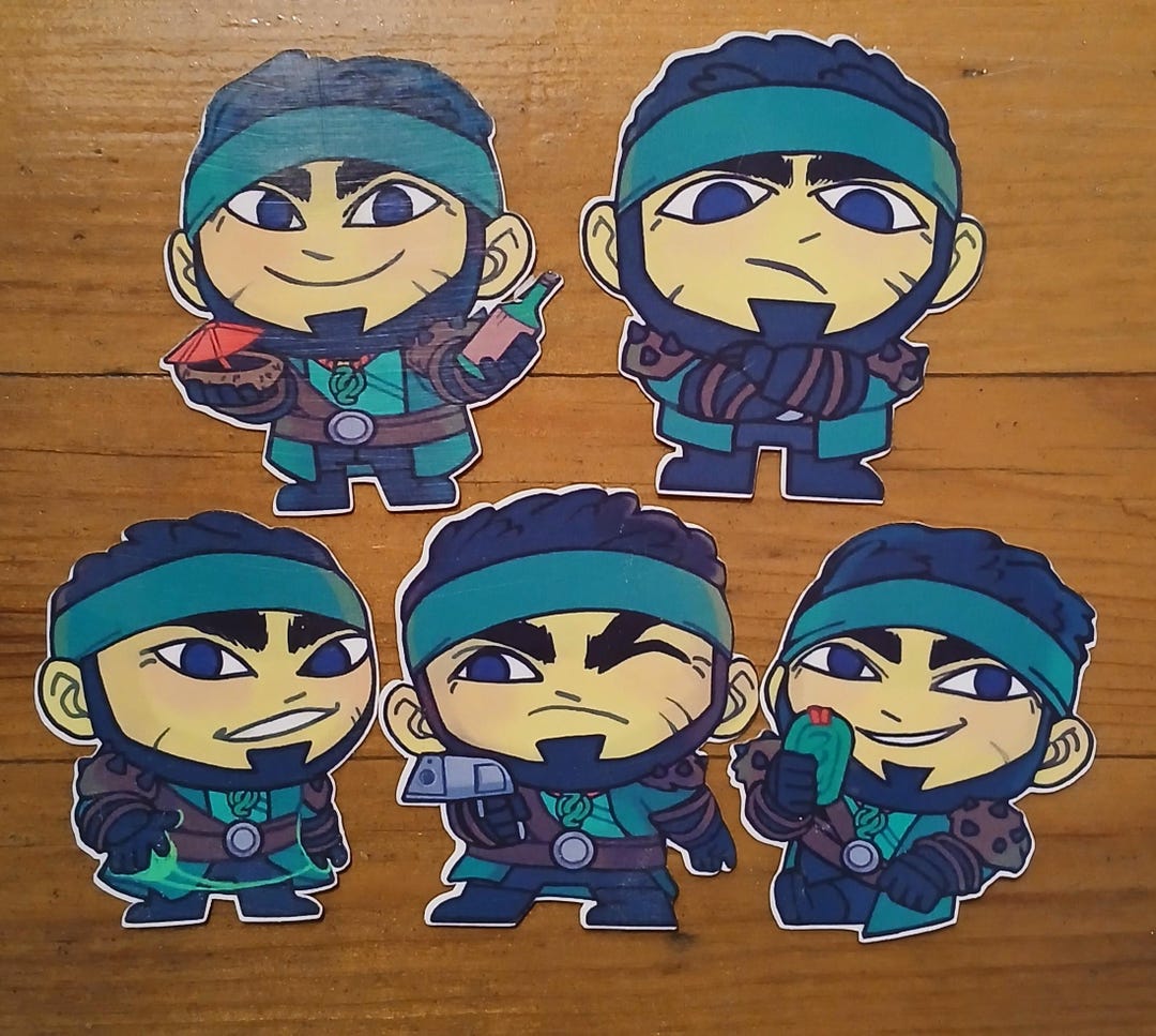 Destiny - the Drifter Sticker Set - Etsy