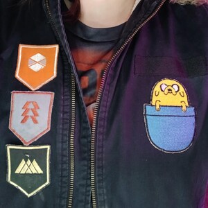 Adventure Time - Jake the Dog Pocket Embroidery Patch - Etsy