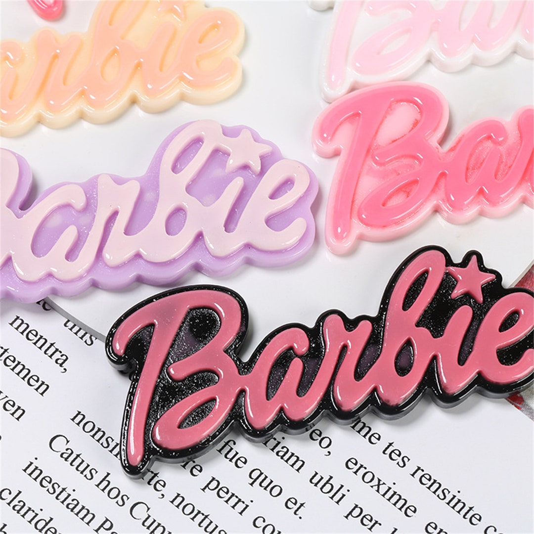 Barbie Hair Clips Barbie Clips Barbie Pink Pink Hair Clips - Etsy