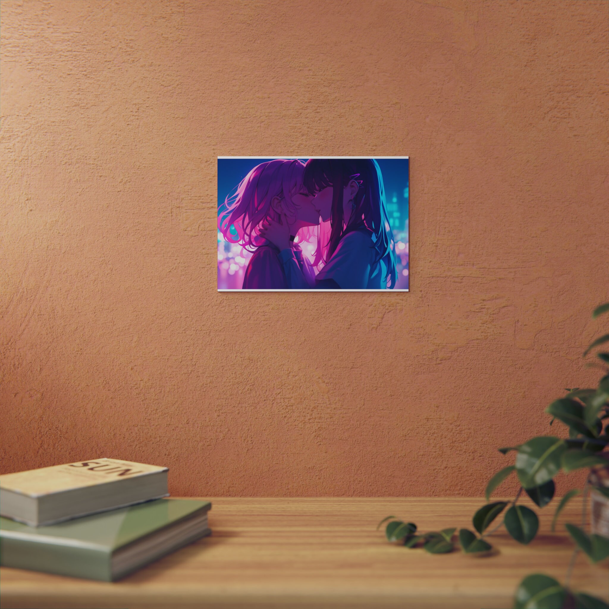 Anime Girl Kissing Aluminum Composite Panels - Etsy