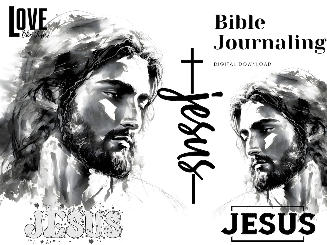 Jesus Bible Journaling Kit - Etsy
